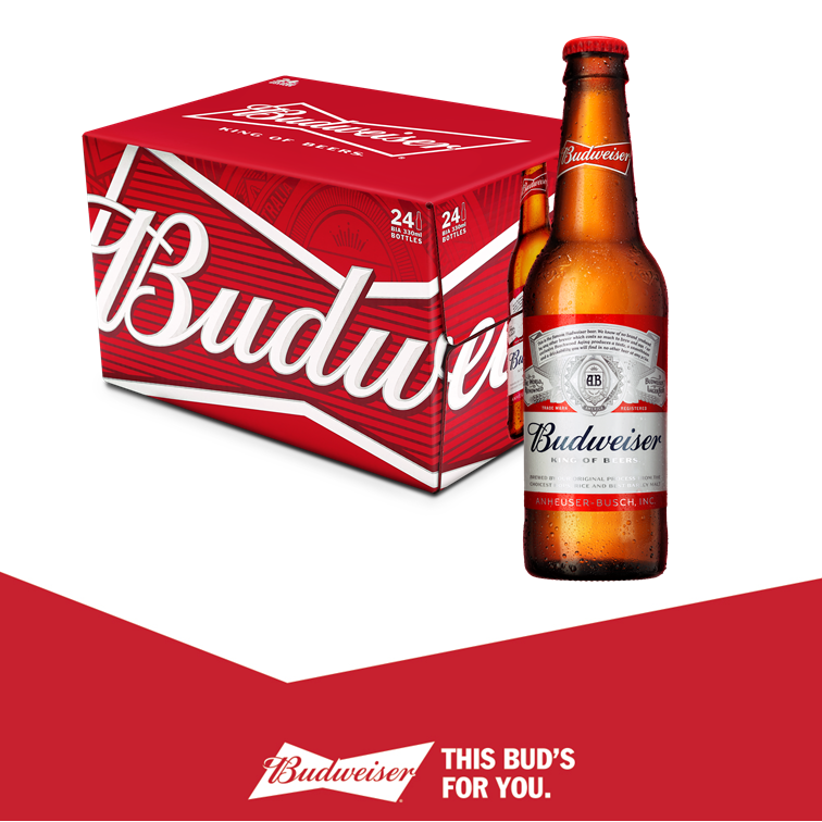 Budweiser Beer 330ml Bottle x 24 (Case) | Lazada PH