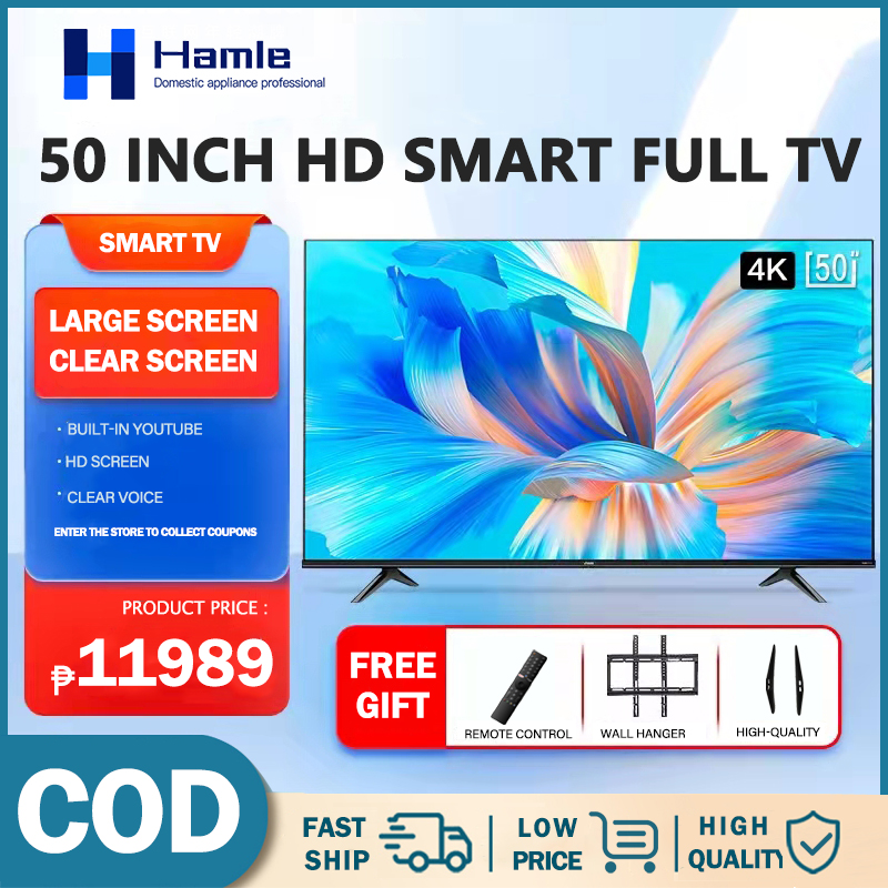 50 Inch Smart TV Full HD Android Led TV Slim LCD TV Home Accessories ...