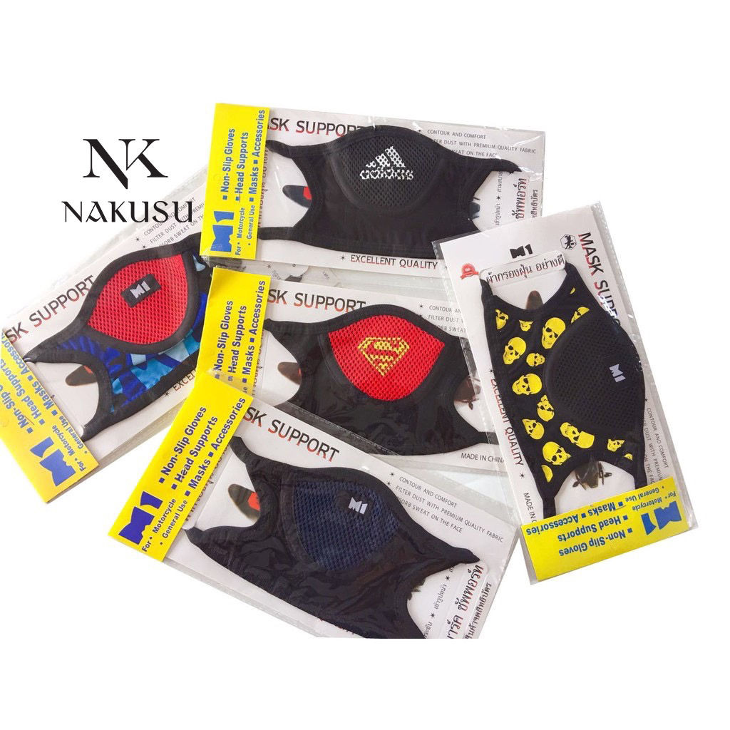 Poposy Fashion Dust Face Mask Motorcycle Bike Dust Sun Protection Plain ...