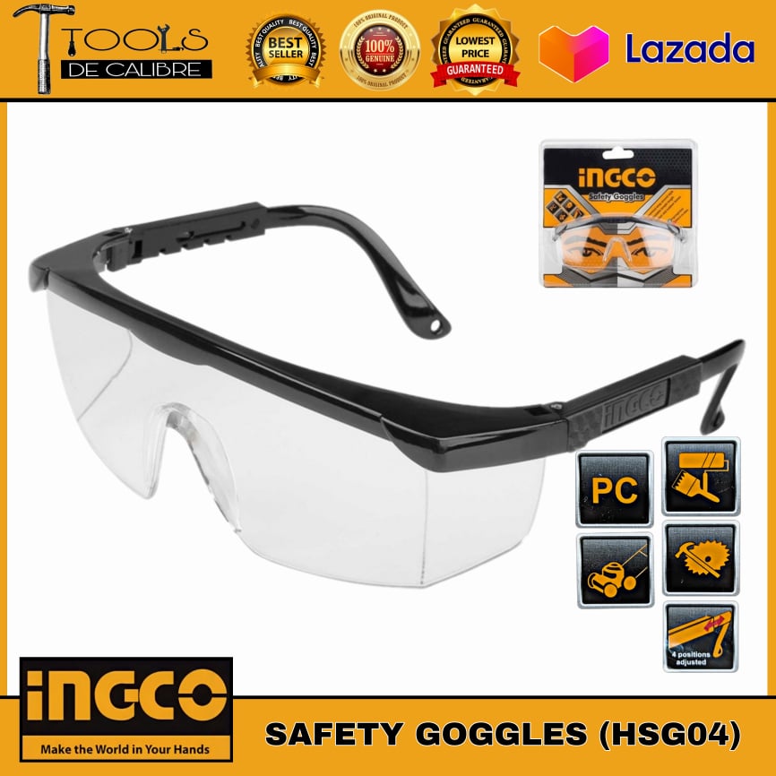 INGCO Safety Goggles (HSG04) | Lazada PH