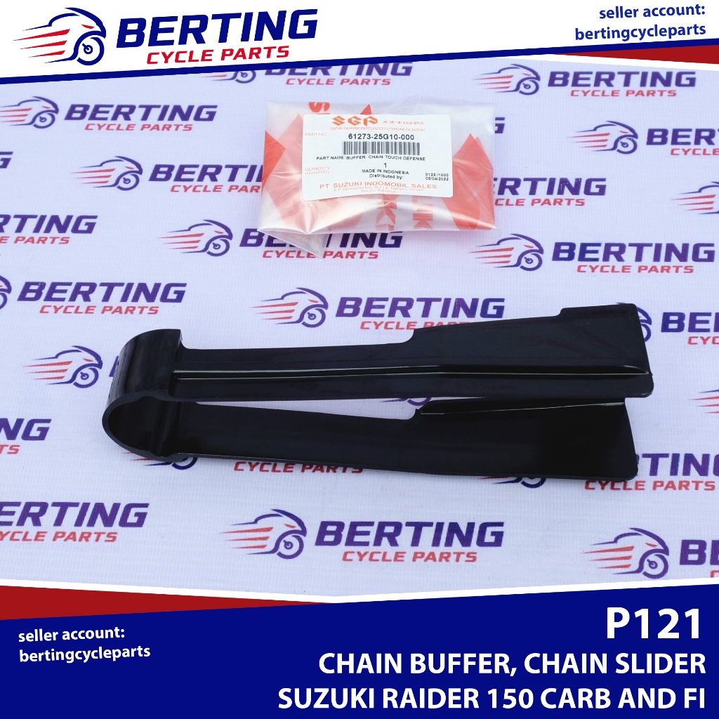 SGP CHAIN SLIDER BUFFER Suzuki Raider 150 Carb and FI Genuine 61273 ...