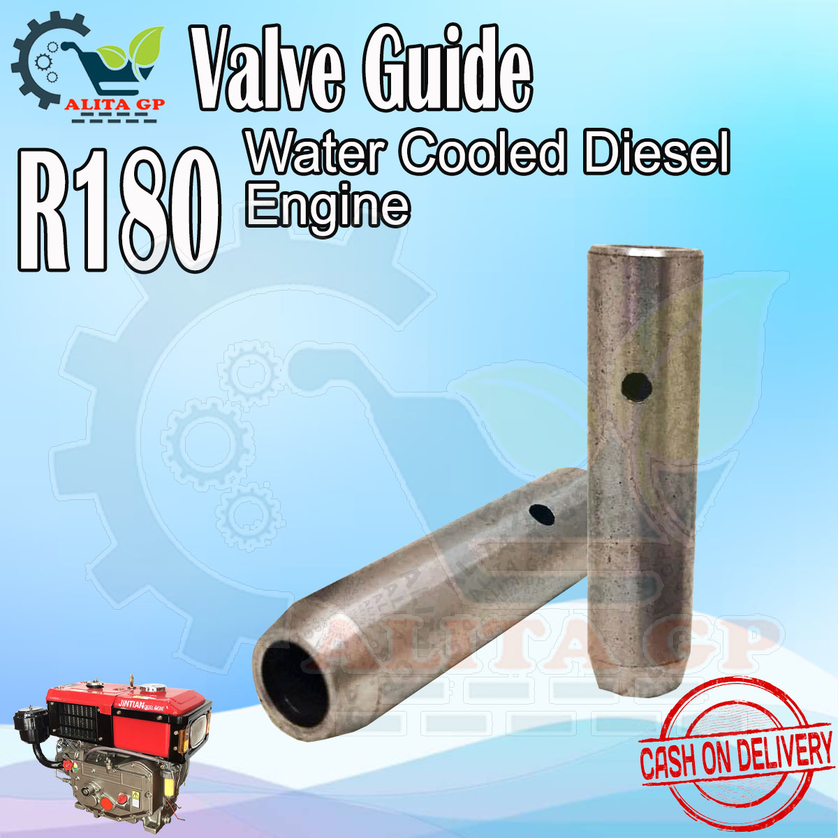 Valve Guide (PAIR) R180 R175 Water Cooled Diesel Engine | Lazada PH