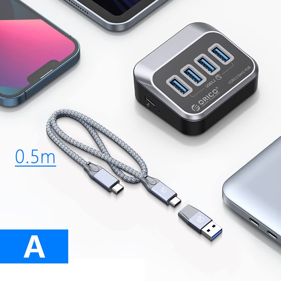 ORICO USB 3.2 Docking Station Hub Type C Splitter Adapter Multi Ports ...