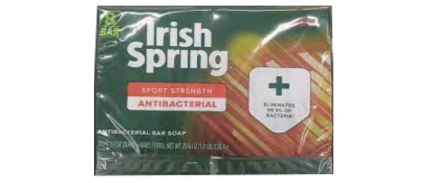 IRISH SPRING SPORTS STRENGTH ANTIBACTERIAL SOAP BY 8 | Lazada PH