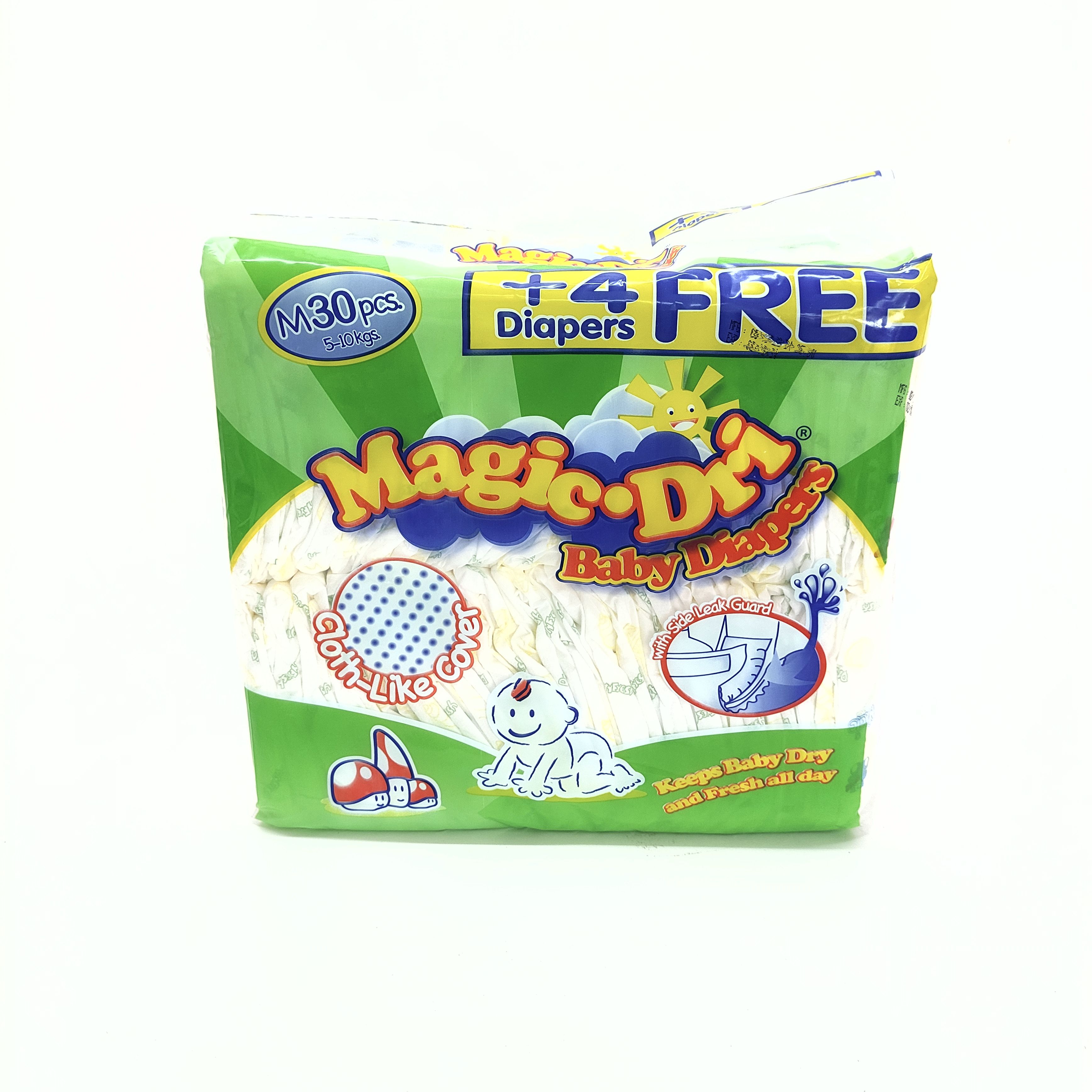 Magic-Dri Baby Diaper Medium 30's | Lazada PH