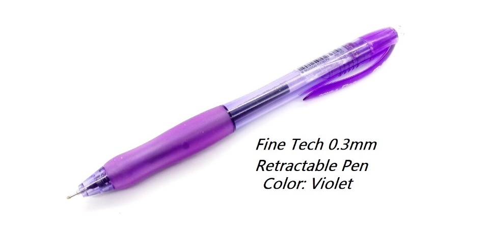 (LT OFFICE) DONG-A FINE TECH RETRACTABLE PEN 0.3mm RT HYBRID | Lazada PH