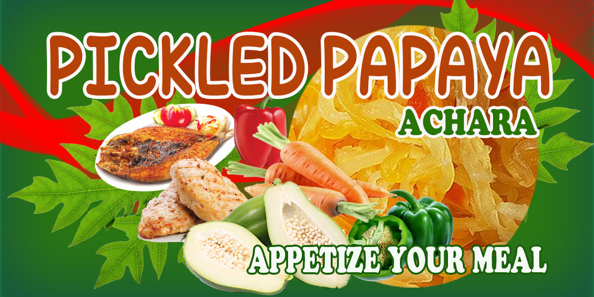STICKER LABELS FOR ACHARA (PICKLED PAPAYA) PRODUCTS | Lazada PH