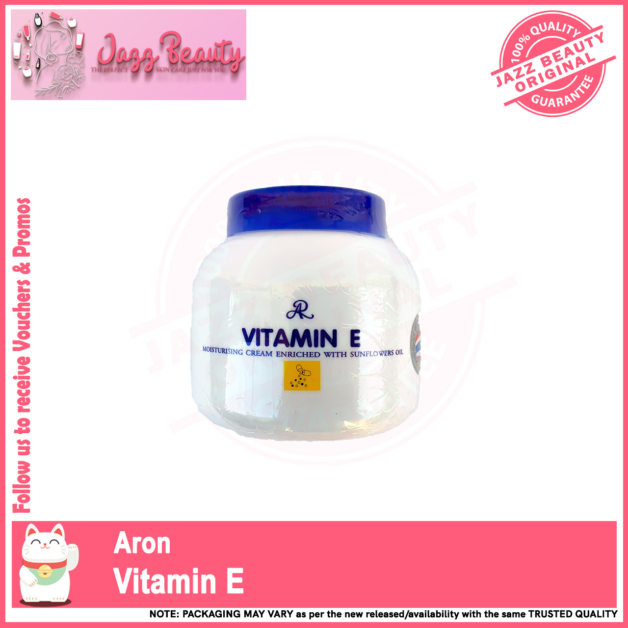 ARON VITAMIN E MOISTURIZING CREAM ENRICHED WITH SUNFLOWERS OIL | Lazada PH