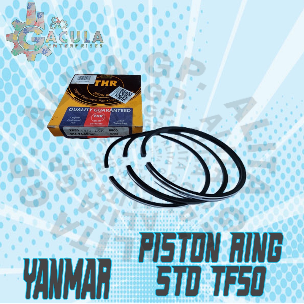 Piston Ring STD Yanmar TF50 TF70 ET70 E7 ER600 Diesel Engine | Lazada PH