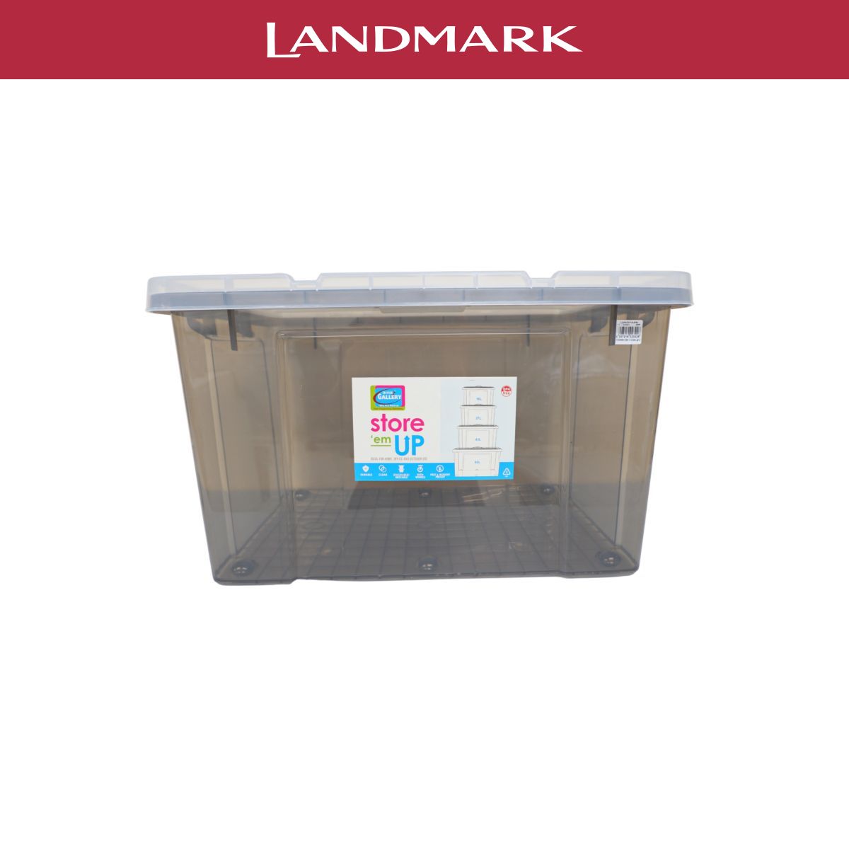Home Gallery Stackable Storage Box 65L With Handle | Lazada PH