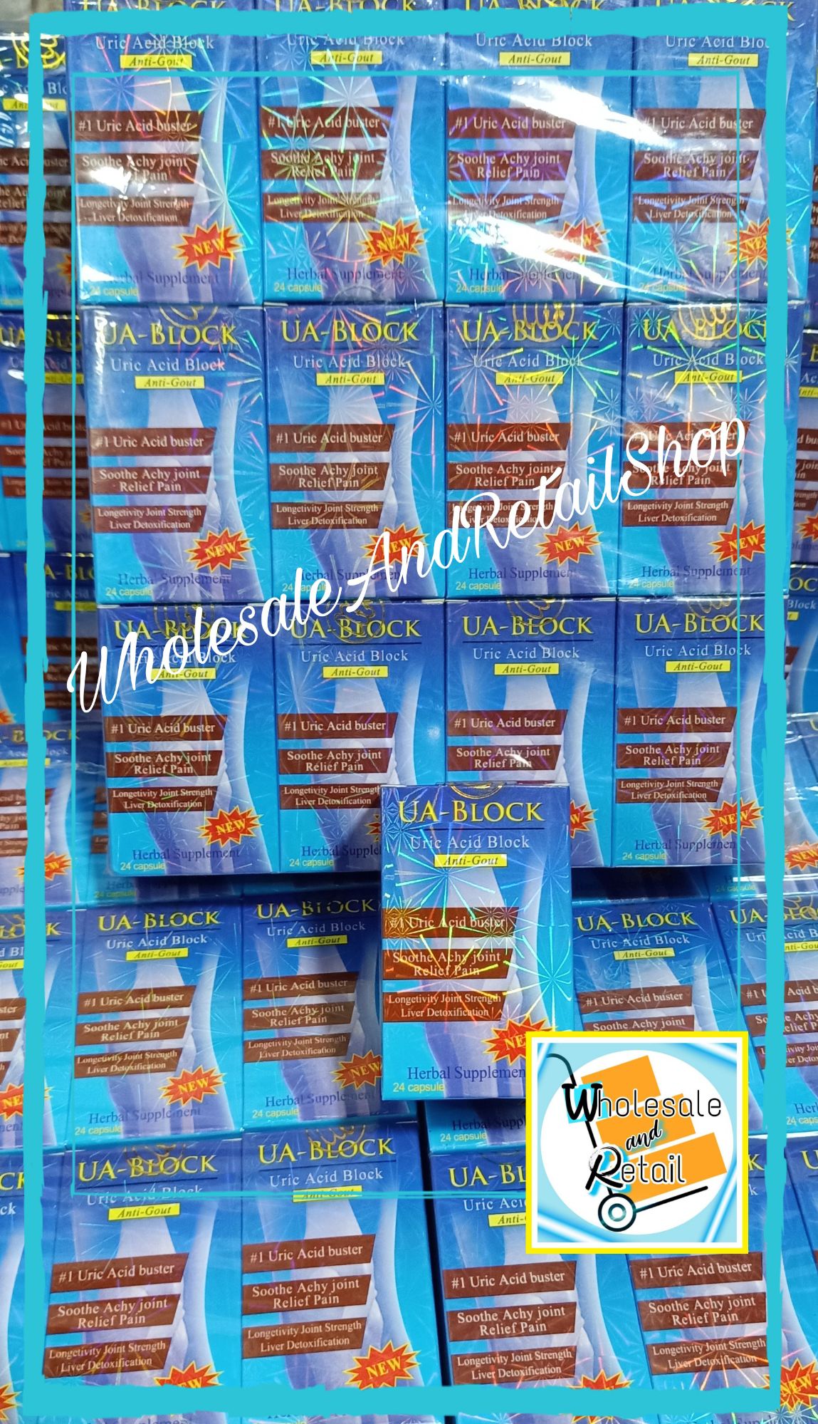 UA Block Uric Acid Block Anti Gout Authentic 24 Capsules | Lazada PH