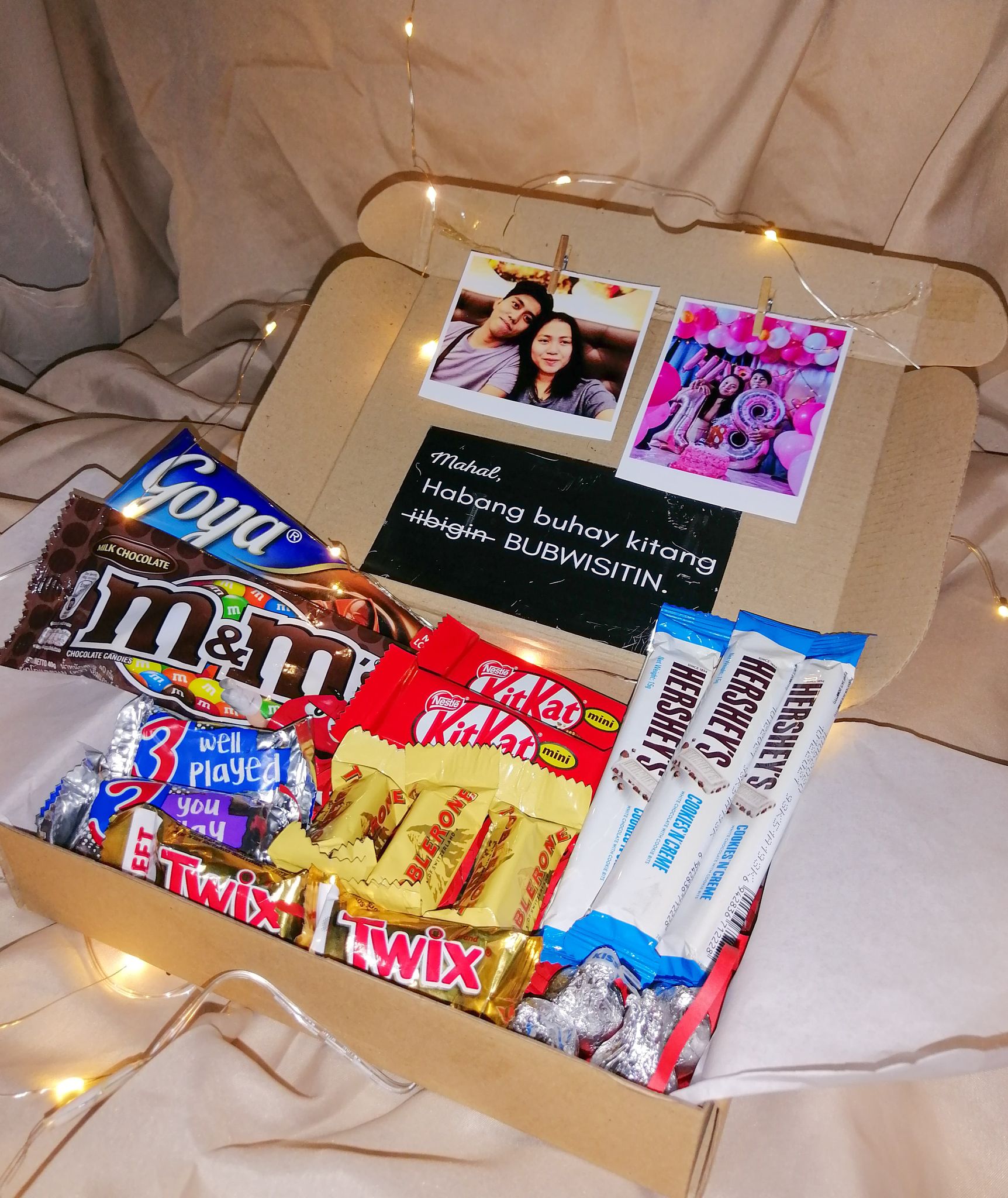 Assorted Chocolate Gift Box Package 24 FREE dedication message or ...