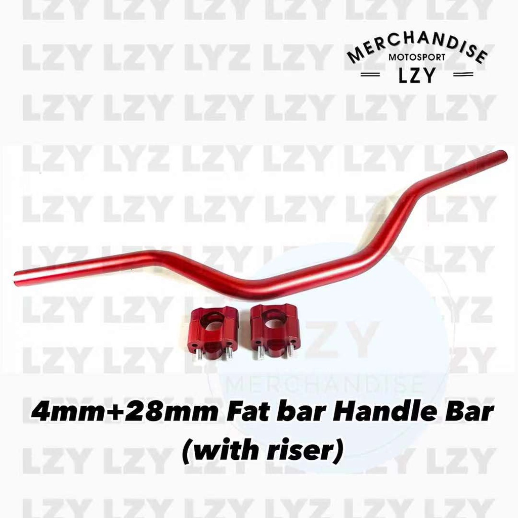 Motorcycle Handle Bar Fat Bar with Ricer 4mm+28mm | Lazada PH