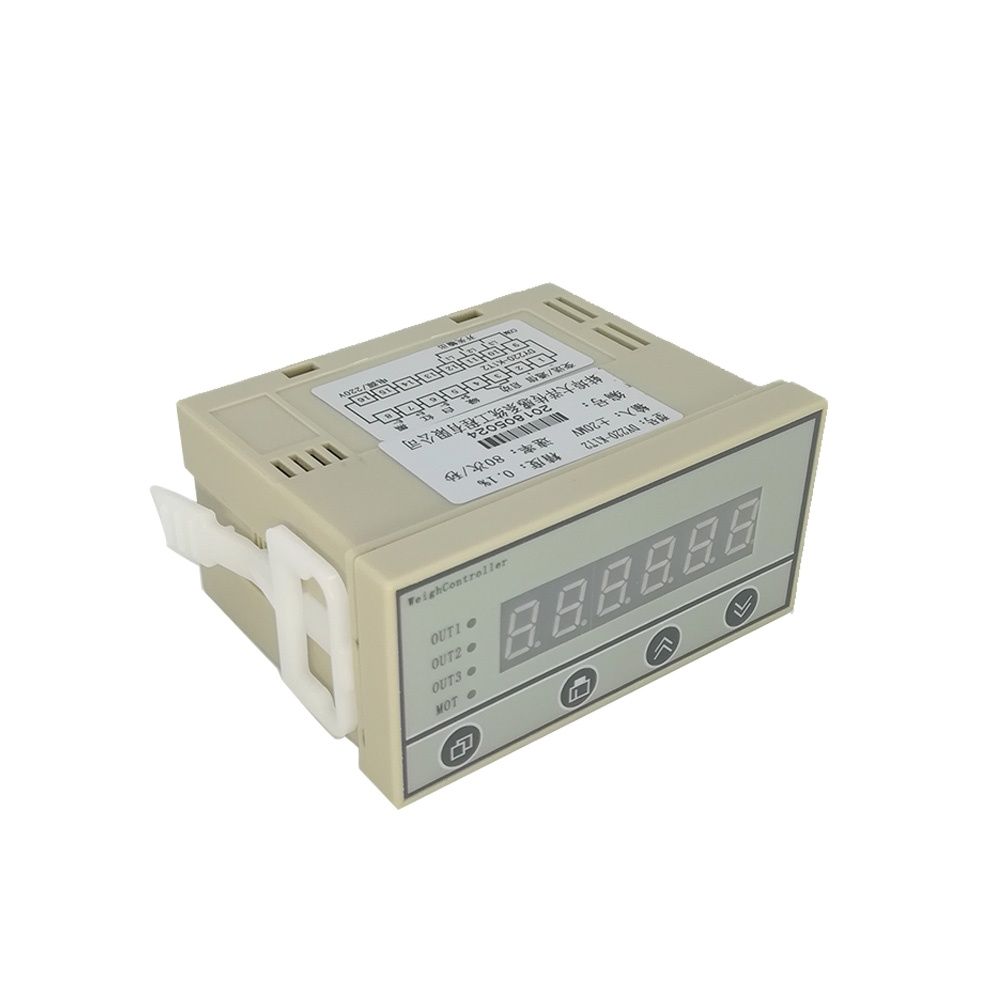 DY220 Load Cell Display Controller Max Value Peak hold Weight Indicator Batching Weighing Sensor ...