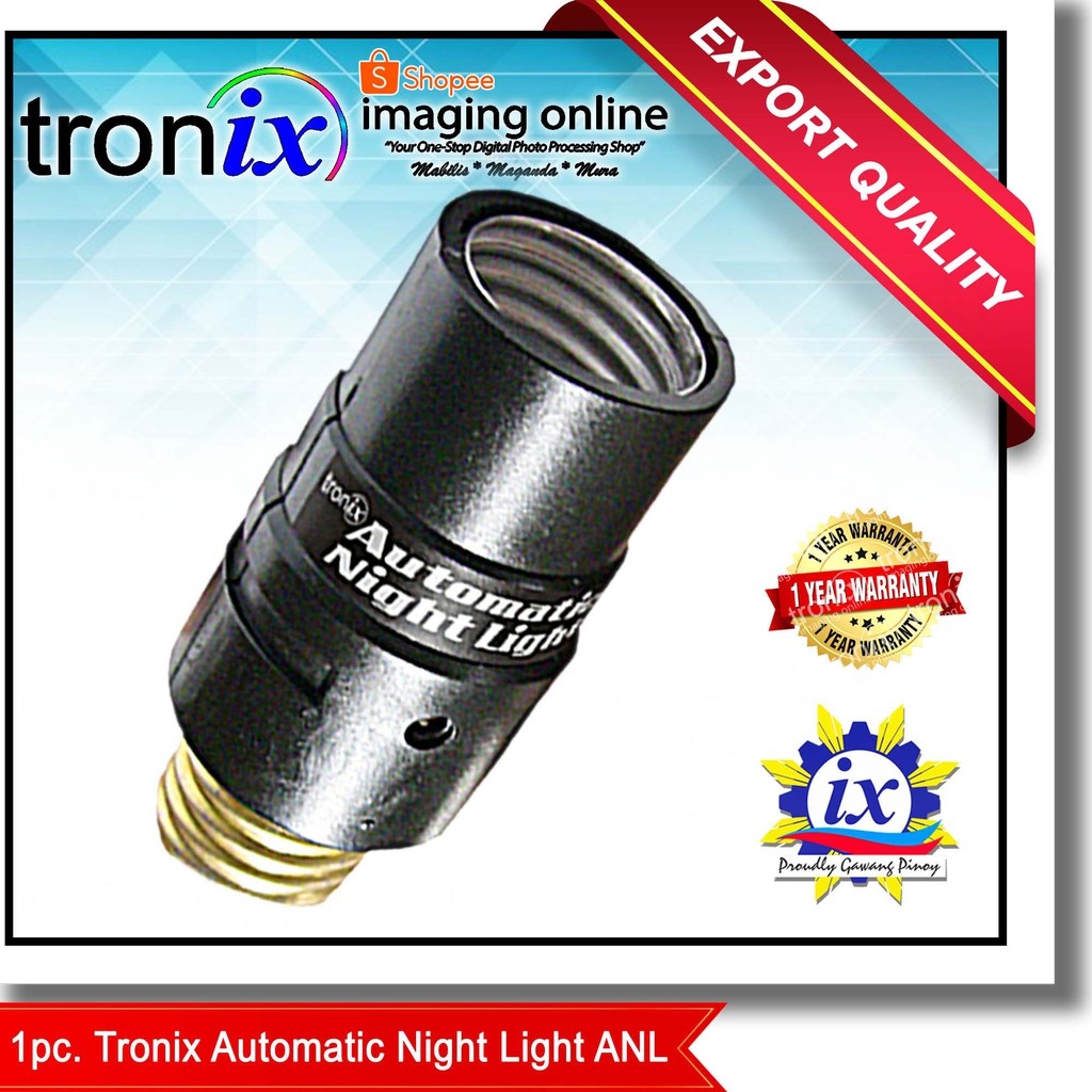 【Manila Spot】 Tronix Imaging Energy Saver Automatic Night Light Sensor ...