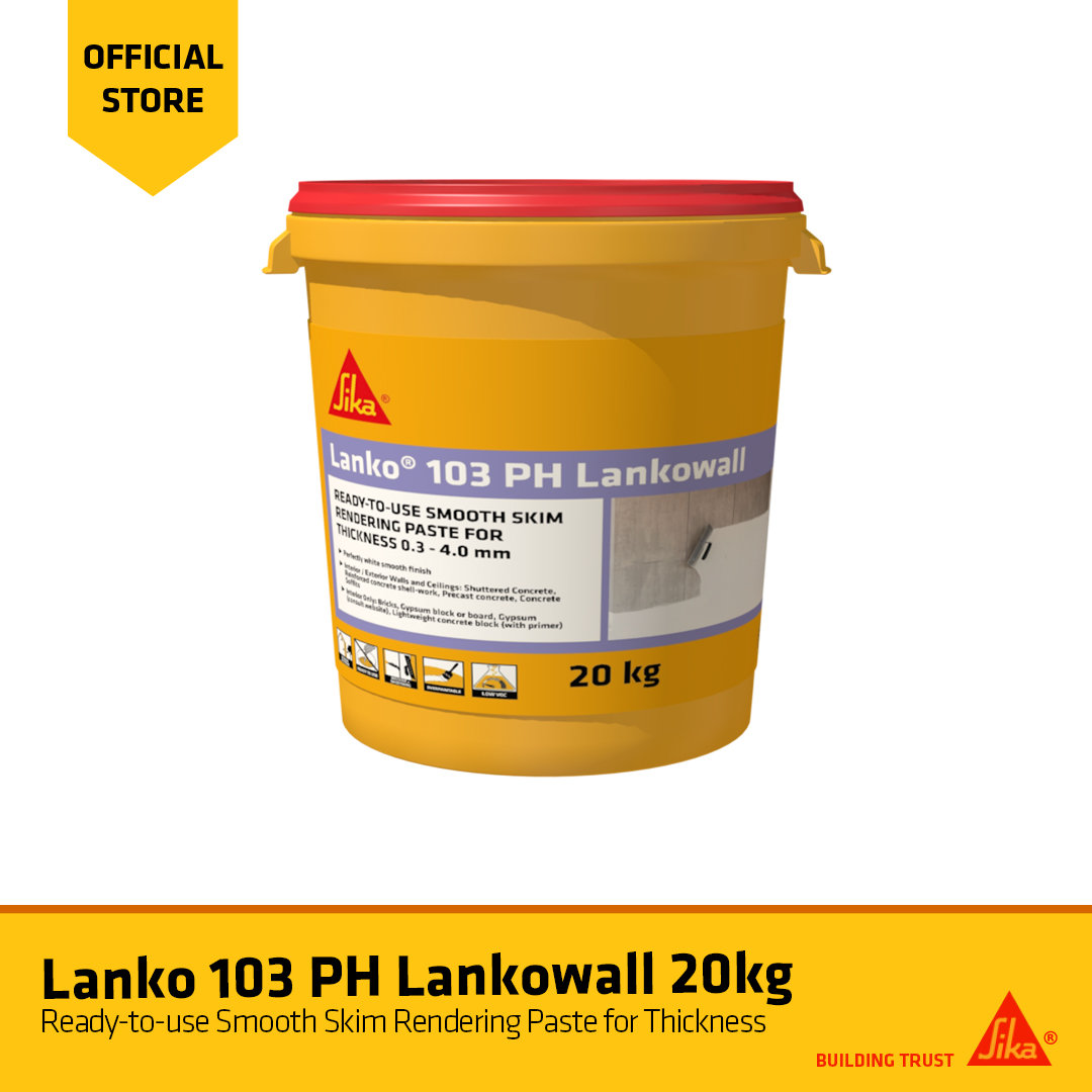 SIKA LANKO 103 PH Lankowall 20kg | Lazada PH