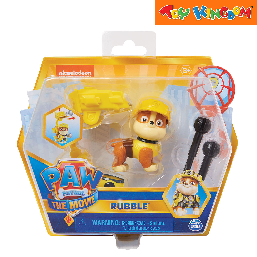 Paw Patrol Movie Hero Pups Rubble Action Figure | Lazada PH