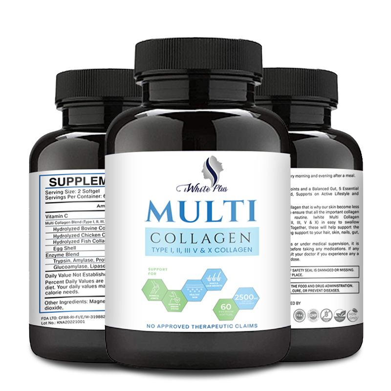 "New" Iwhite Plus MULTI COLLAGEN 2500 MG | Type I , II, III, V, X ...