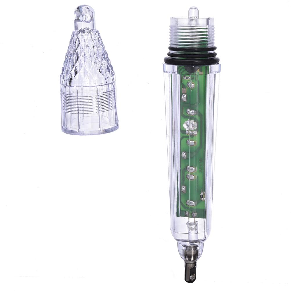 Jay LED Mini Deep Drop Underwater Fishing Squid Bait Lure Light Blue ...