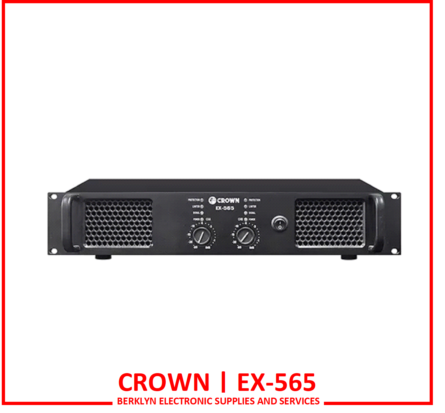 Crown EX-565 Powered Amplifier - EXTREME SERIES | Lazada PH