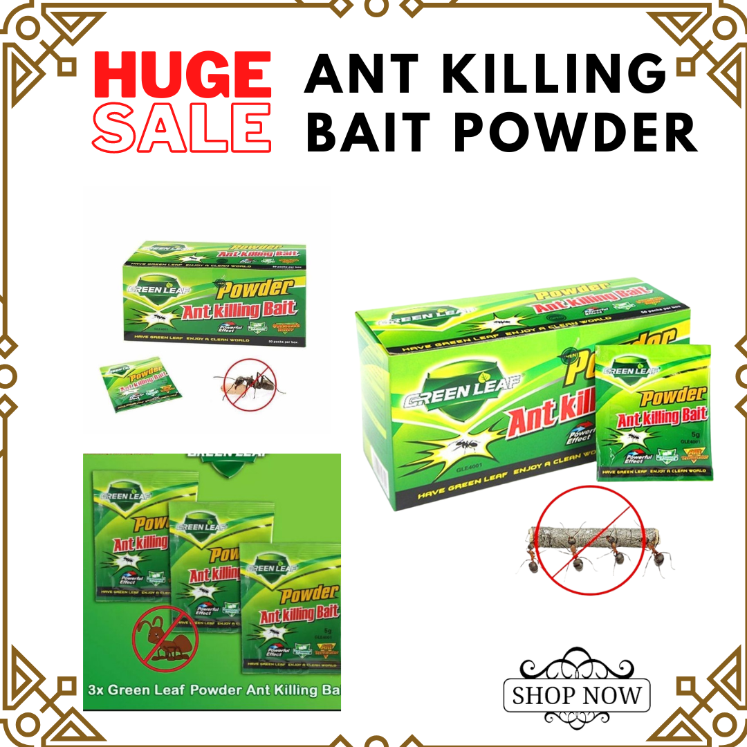 100% Effective Green Leaf Powder Ant Killing Bait (50 pieces) -- pests ...
