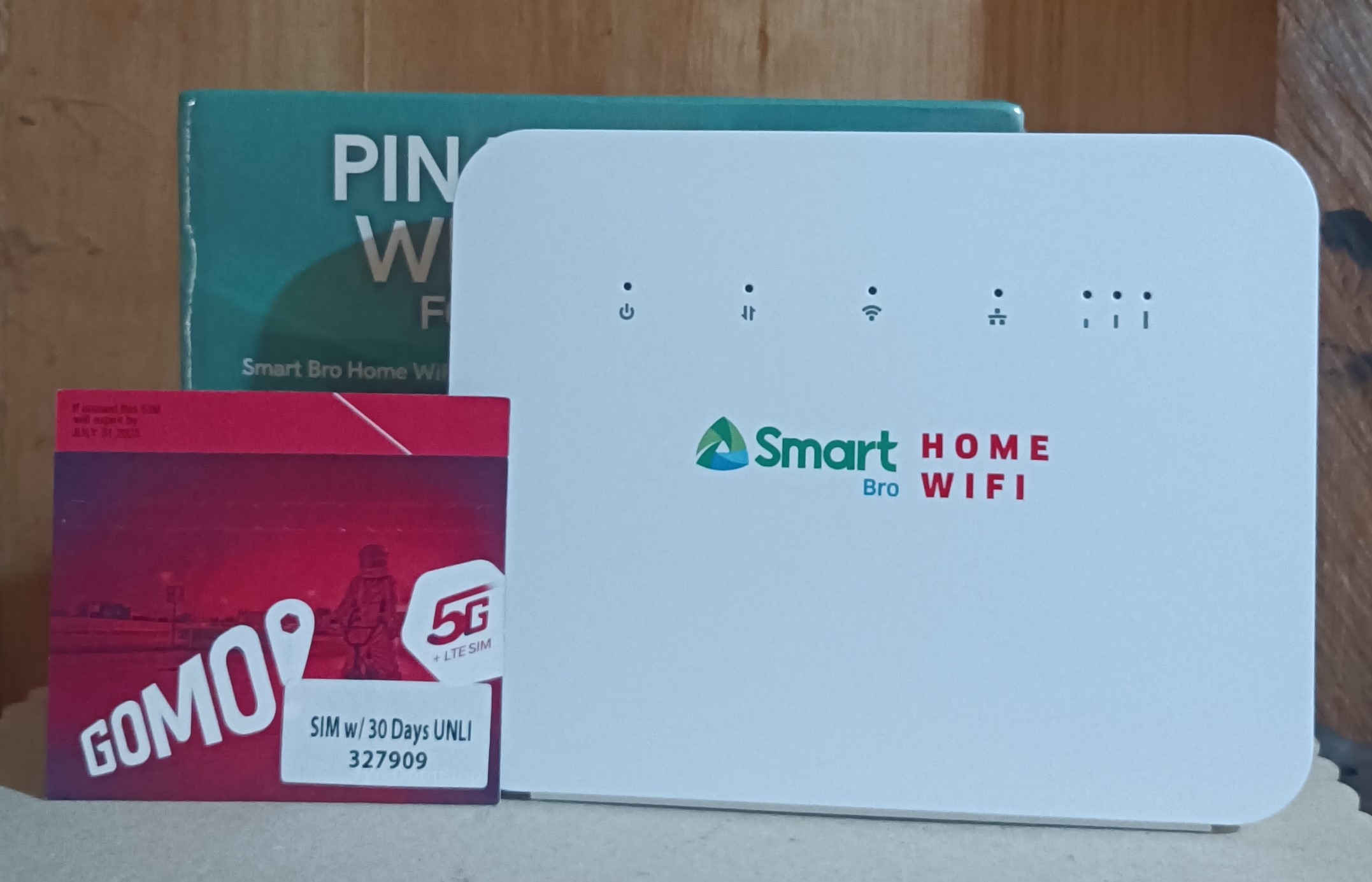 OPENLINE! SMART Bro LTE-Advanced CAT6 Home WiFi w/ GOMO SIM UNLI data ...