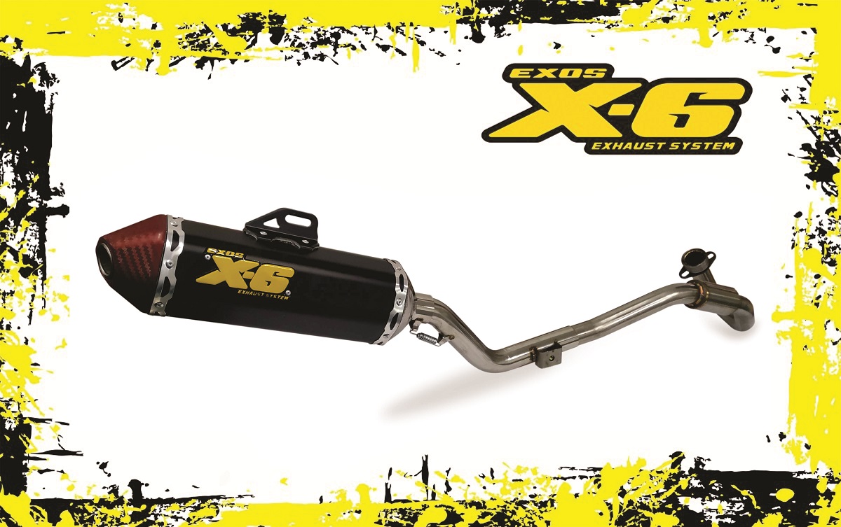 EXOS X6 with Powerbomb CRF 150L Full Exhaust System | Lazada PH