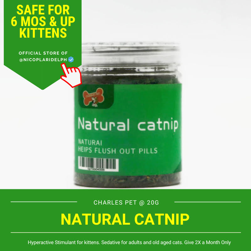 100% Pure Catnip Jar Herbal Sensation for Cats (20g) | Lazada PH