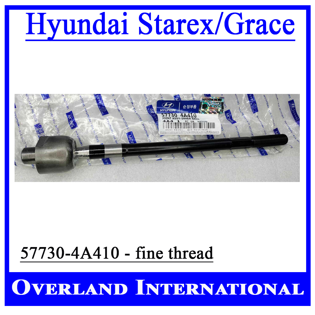 STEERING RACK END (Inner Ball Joint), Fine thread, For Hyundai Old ...