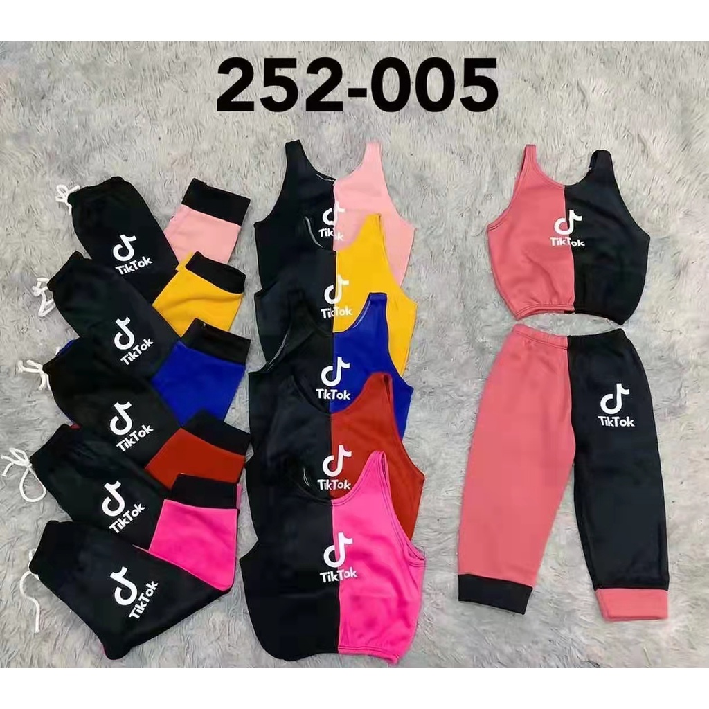 BABAMA Two Toned Terno Jogger for Kids 1 YRS OLD - 3 YRS OLD | Lazada PH