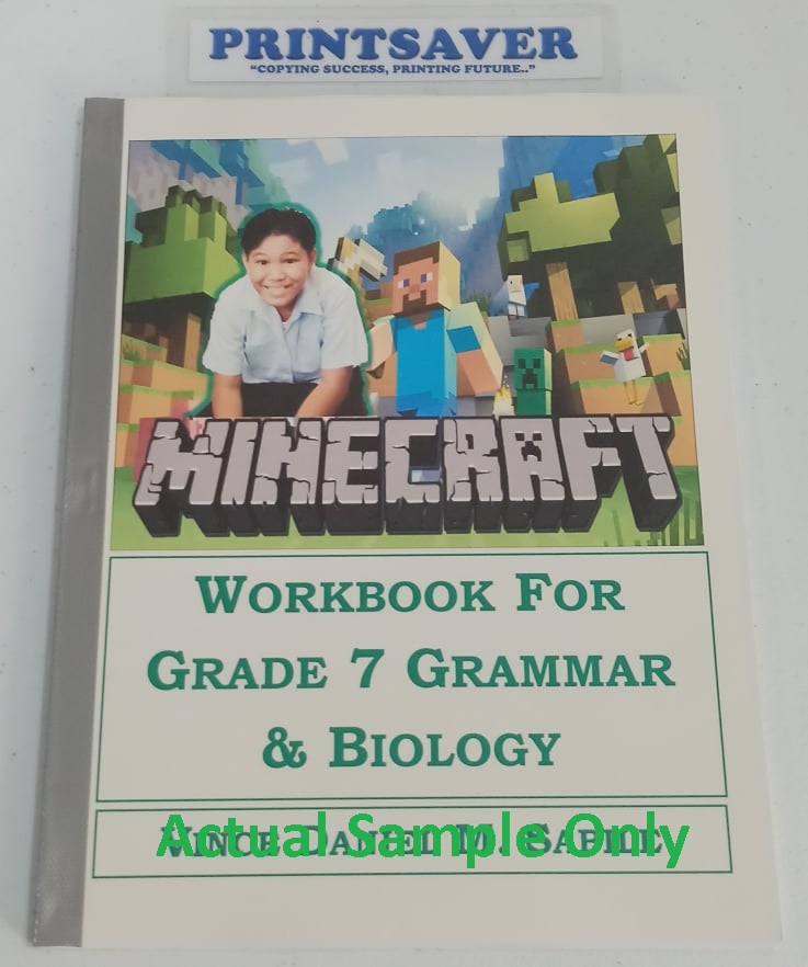 Grade 7 Workbook Grammar & Biology Kids Learning Material Worksheet ...