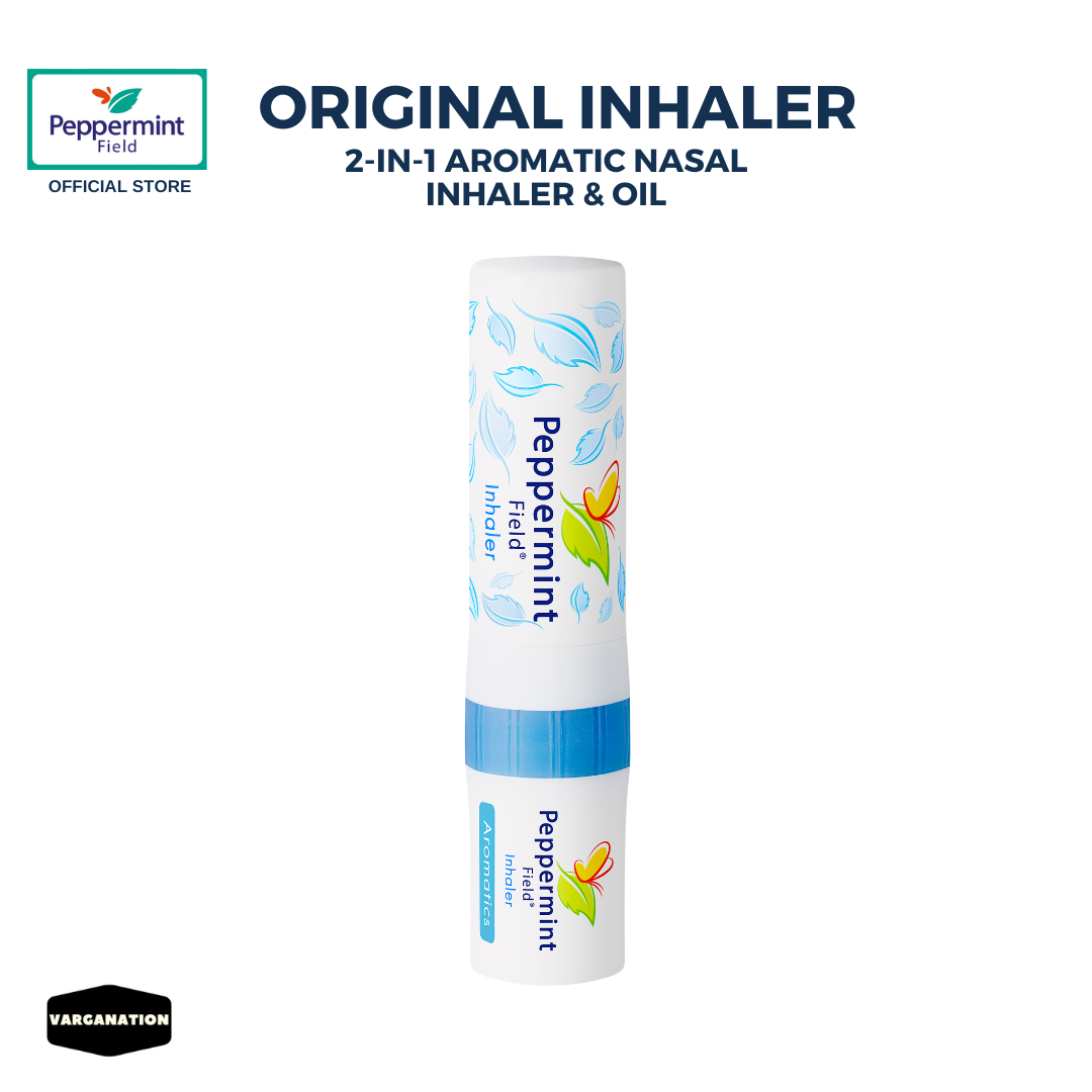 PEPPERMINT FIELD INHALER & OIL AROMATICS 2 IN 1 MADE IN THAILAND RELAX ...