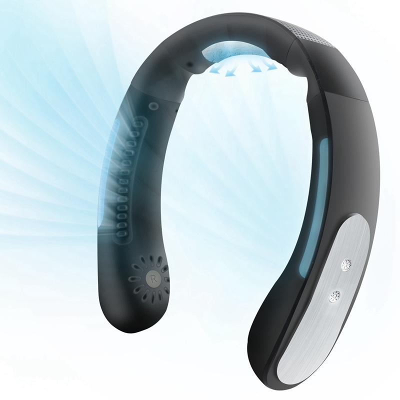 Portable Air Conditioner Neck Fan,Semiconductor Neck Cooler Air ...