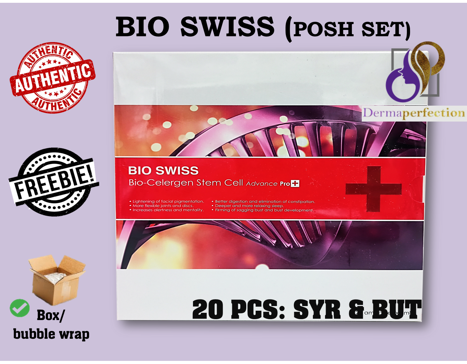 BIO SWISS STEM CELL (w/ option of set) by dermadepot | Lazada PH