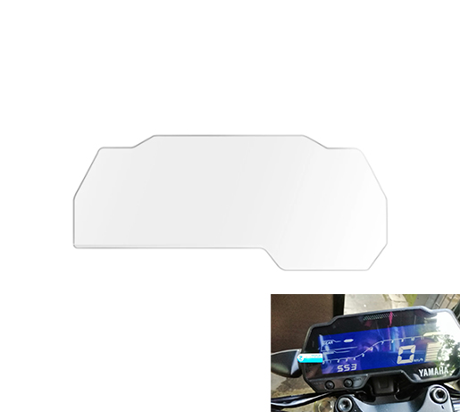 REYGEAK 2pcs MT15 R15 Soft 1 use 1 spare TPU Gauge Protector panel film ...