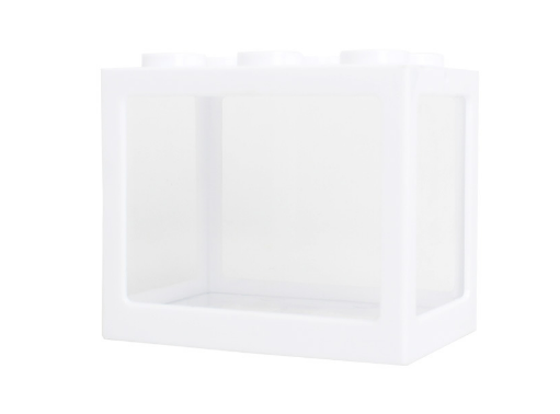Fish Tank，Mini Aquarium Block Tank Aquarium Fish Box Desktop Terrarium ...