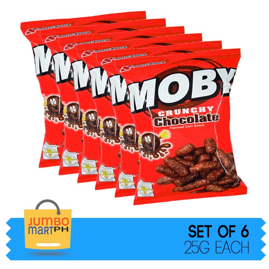 MOBY CRUNCHY CHOCOLATE 25G / SET OF 6 | Lazada PH