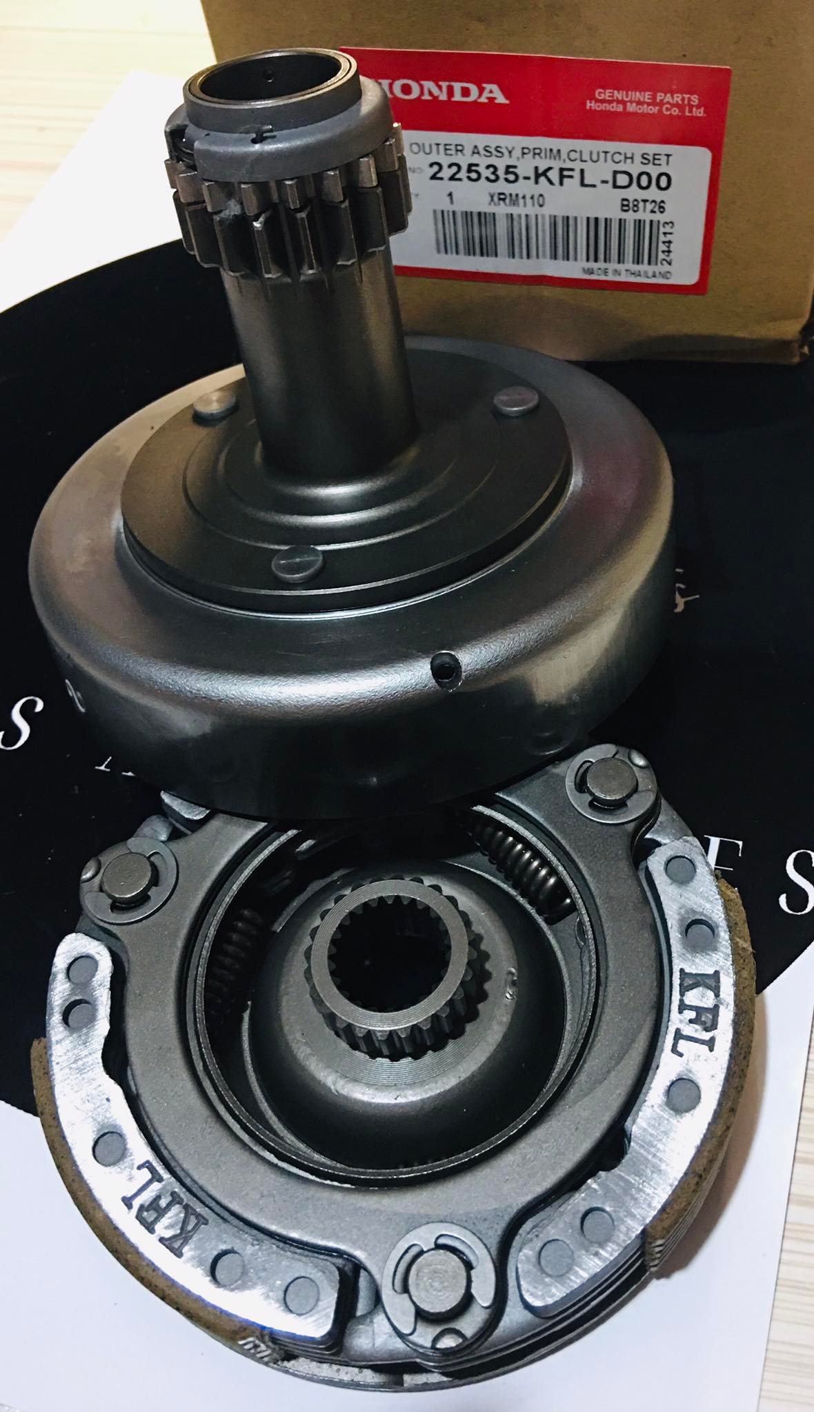 PRIMARY CLUTCH ASSEMBLY for WAVE 100/WAVE 110/XRM110 - Made in Thailand ...