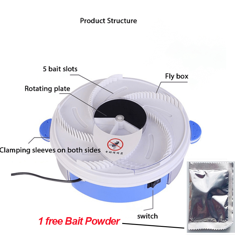 Usb Automatic Electric Fly Trap Destroy The Artifact Capture Catching ...