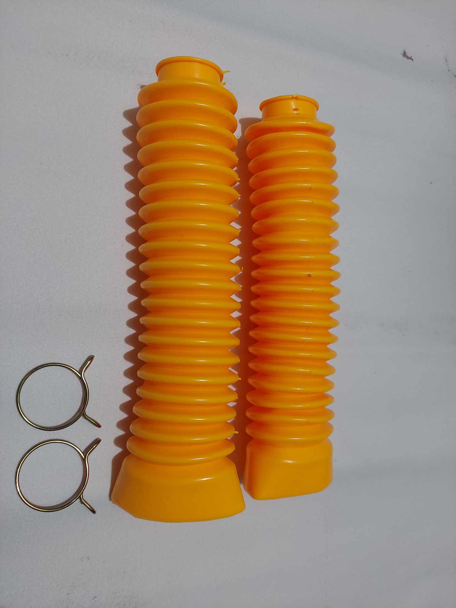 KAWASAKI BARAKO MOTORCYCLE SHOCK COVER FRONT FORK RUBBER BOOTS ...