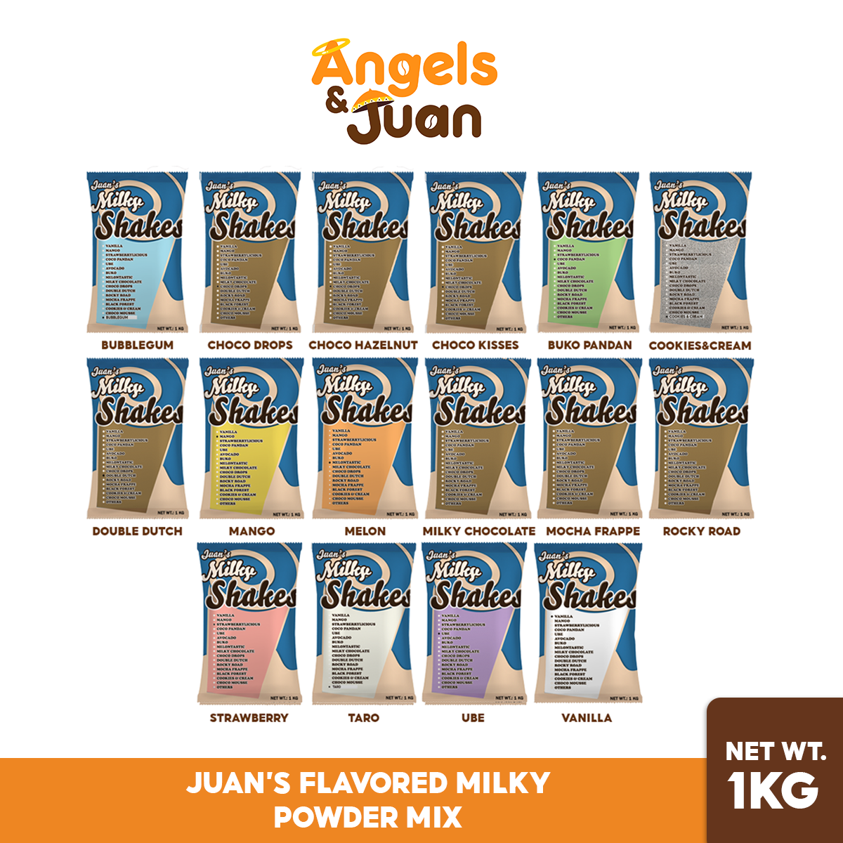 Juan Barista Milky Powder for Flavored Milk Shake, Milk Tea and ...