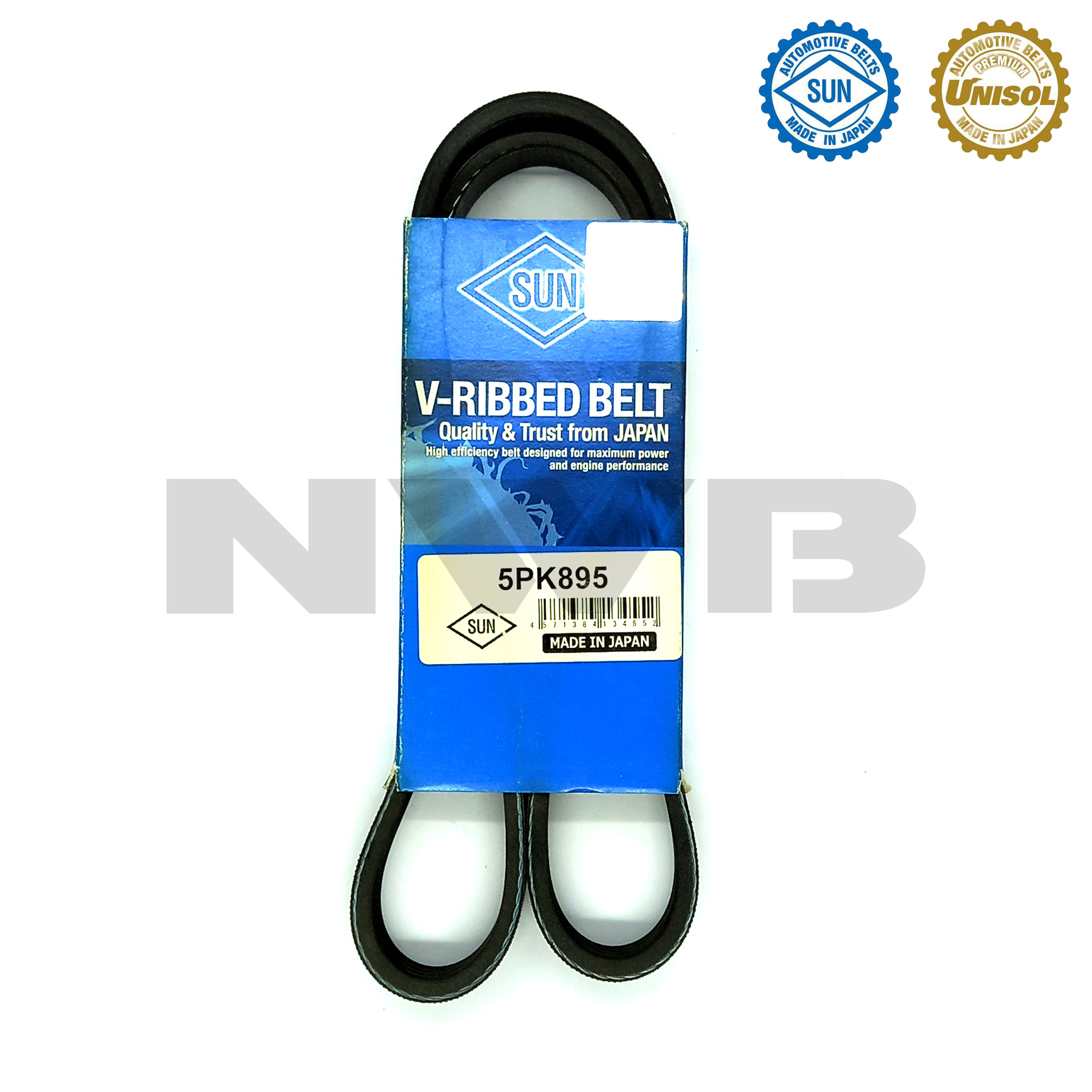 SUN V-Ribbed Belt 4PK725/5PK895 for Suzuki Ciaz 2016-2021 | Lazada PH