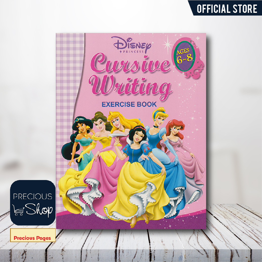 Disney Princess - Cursive Writing Exercise Book Ages 6-8 | Lazada PH