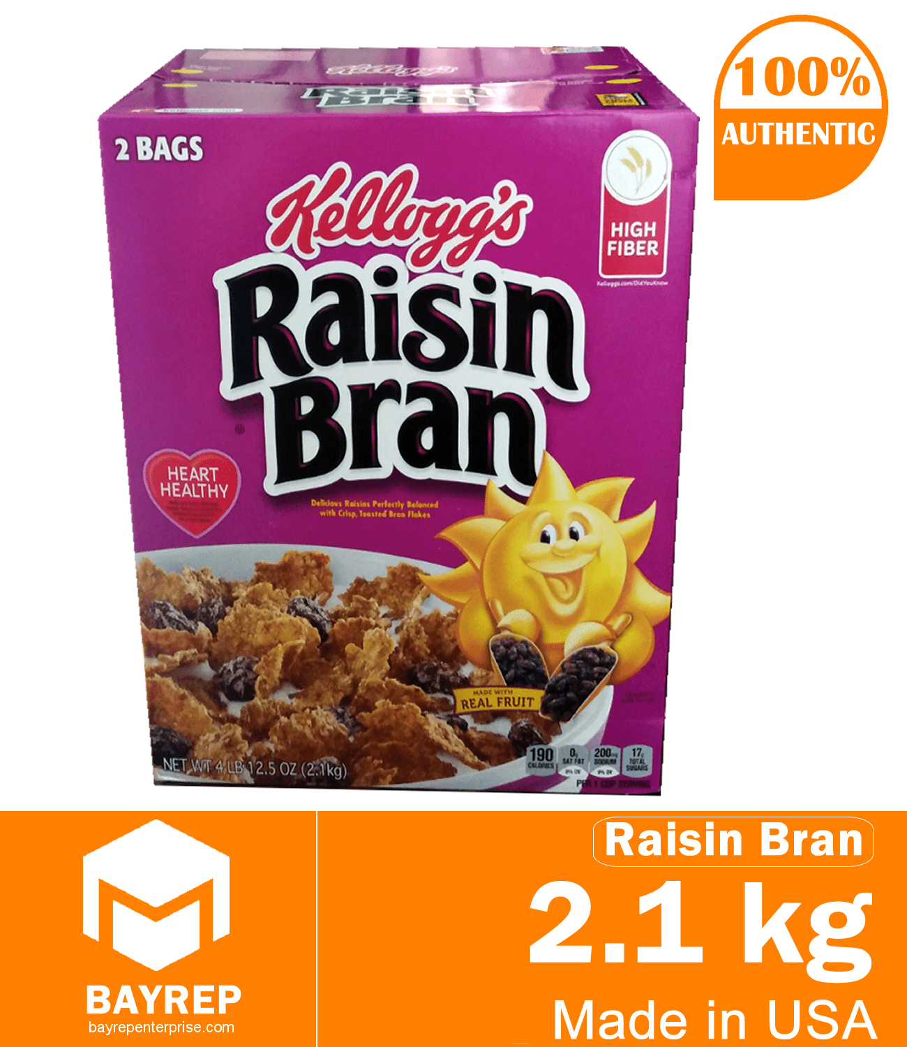 Kellog's Raisin Bran, 2 Bags 2.1 Kg | Lazada PH
