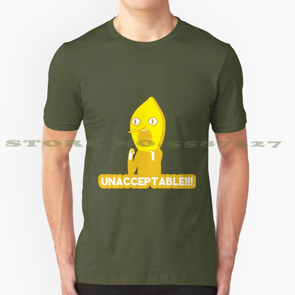 Lemongrab Unacceptable Summer Funny T Shirt For Men Women Adventure ...