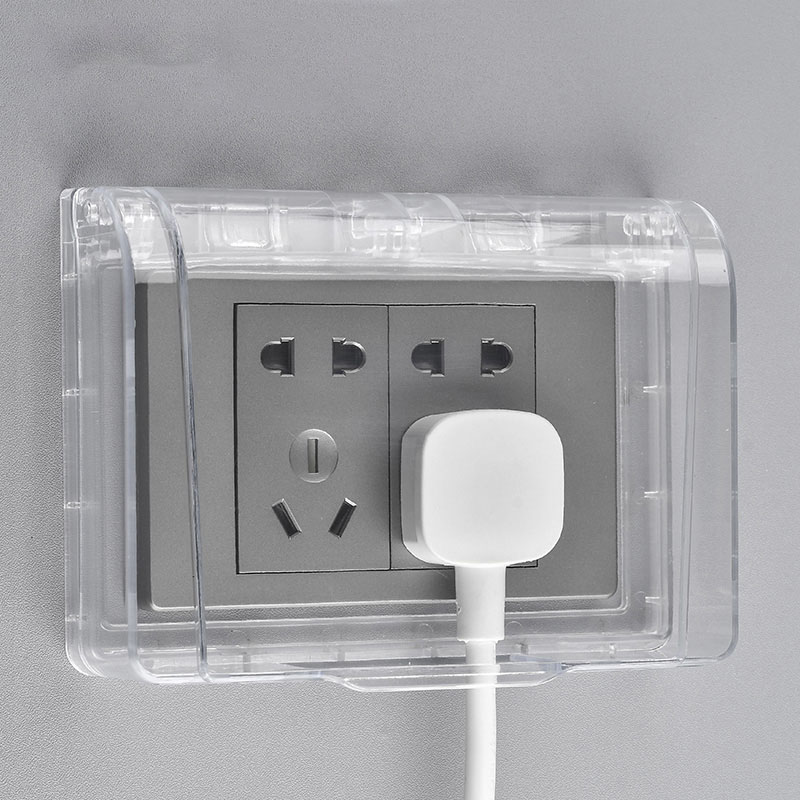 FLKL Wall Switch Socket Waterproof Cover 118 Type Transparent ...