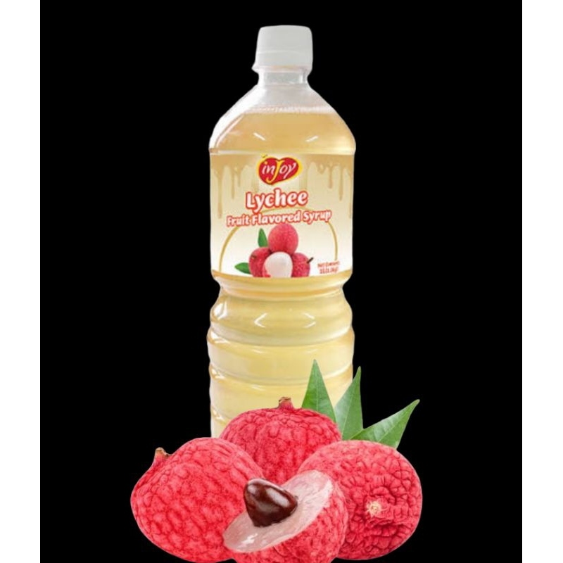 Injoy Fruit Flavored Syrup (BLUE LEMONADE/ GREEN APPLE/LYCHEE/BLUEBERRY ...