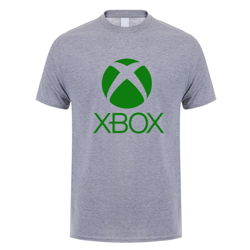 Men T-shirts Xbox Logo T Shirt Summer Cotton Short Sleeve Video Game ...