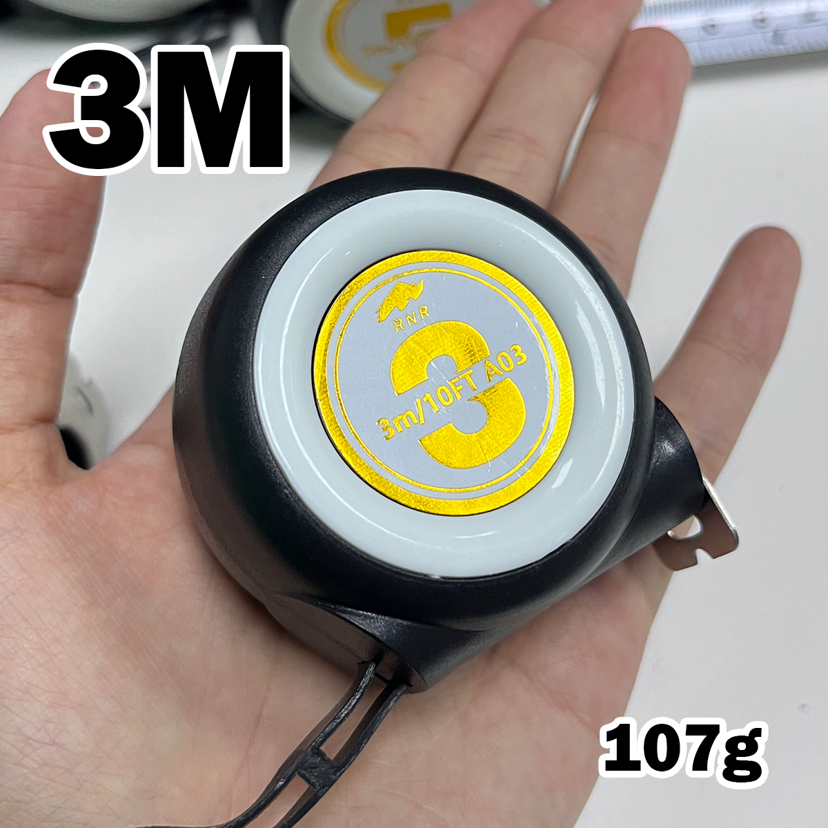 Measure Tape Self-Locking Steel Measuring Tape with Handle 3-10M Meter ...