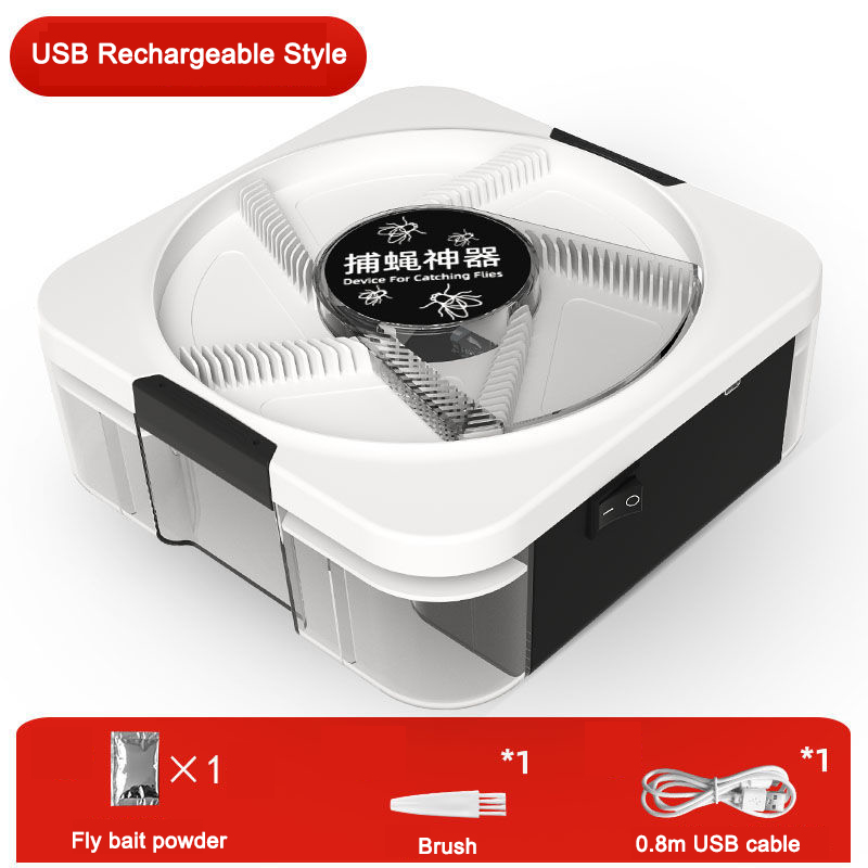 Flycatcher Effective Fly Trap Pest Device Insect Catcher Automatic ...